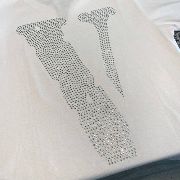 VLONE | Shirts | New Vlone Rhinestone Tee | Poshmark